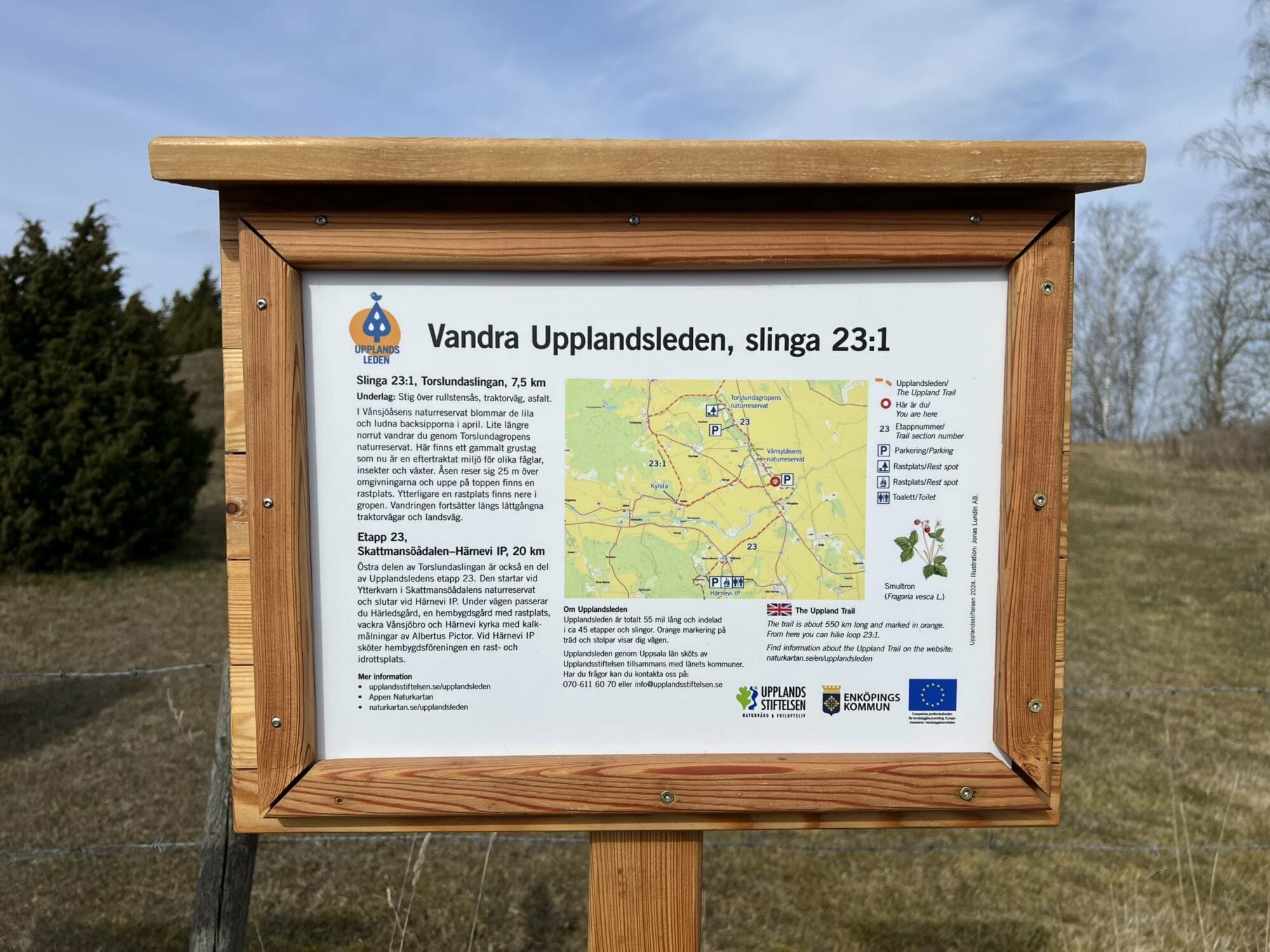 Med himlen runt hörnet – vandra på Upplandsleden! – Fjärdhundraland
